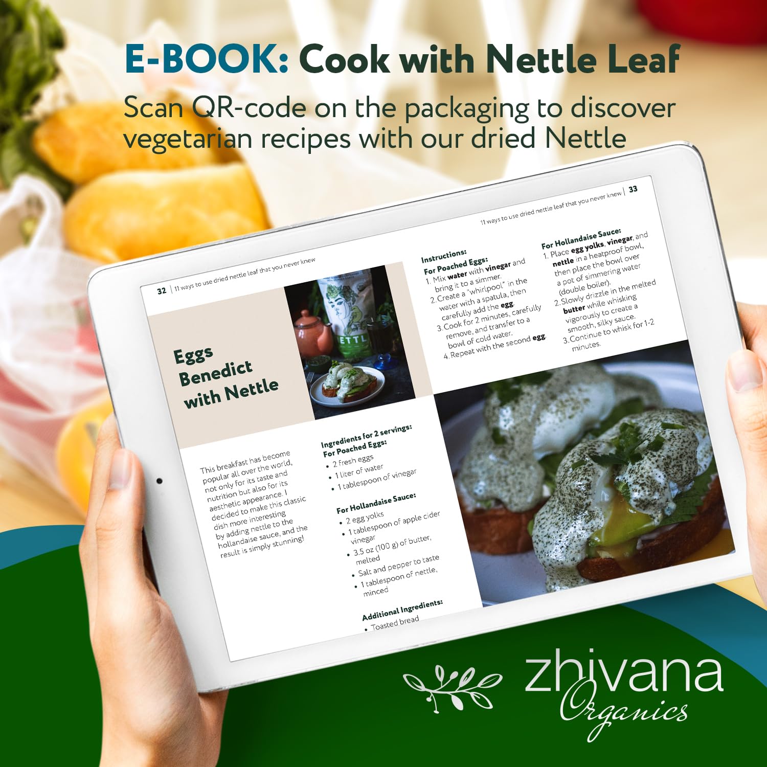 premium quality nettle tea leaves