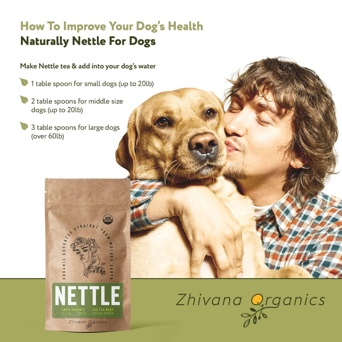 premium quality nettle tea