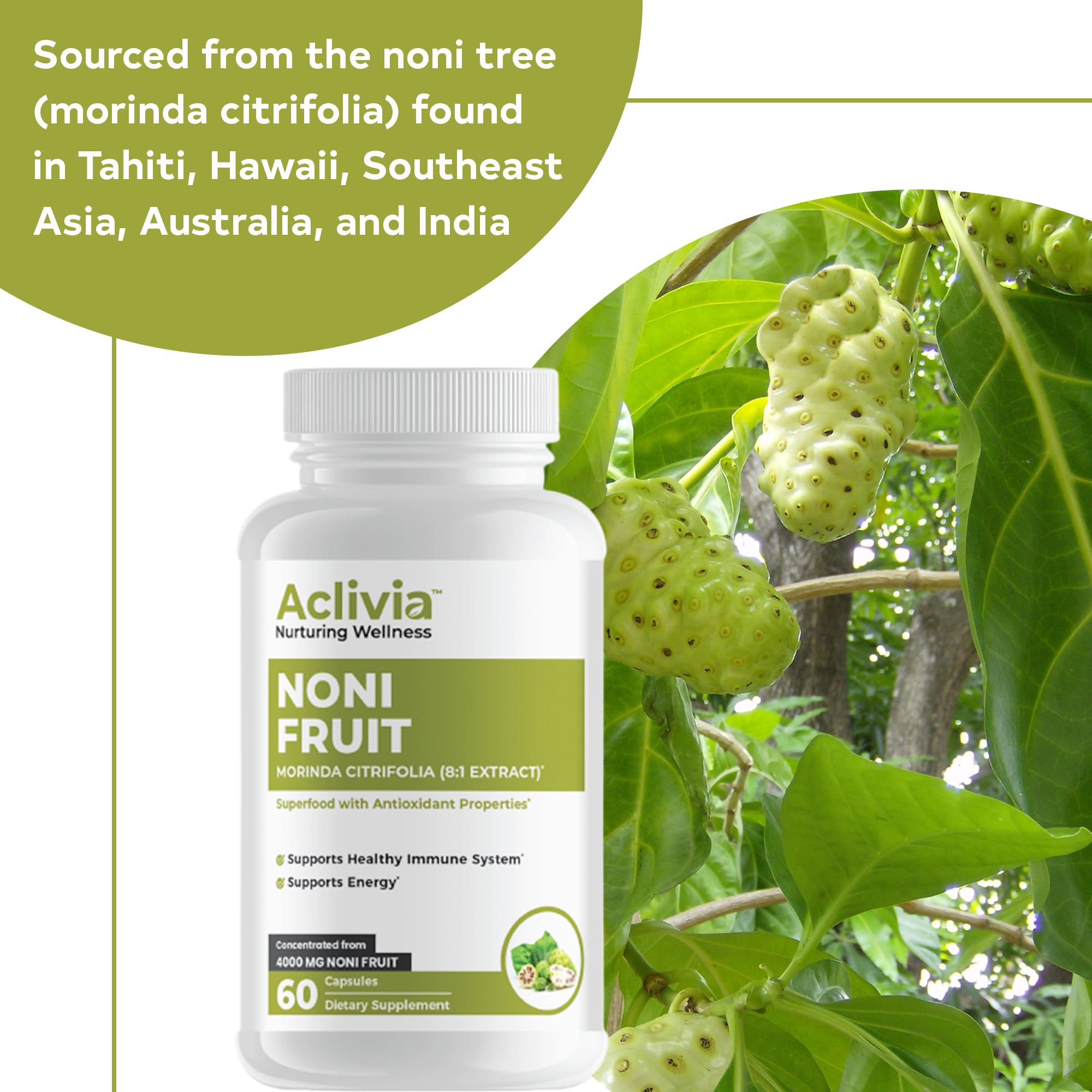 Premium quality noni supplement