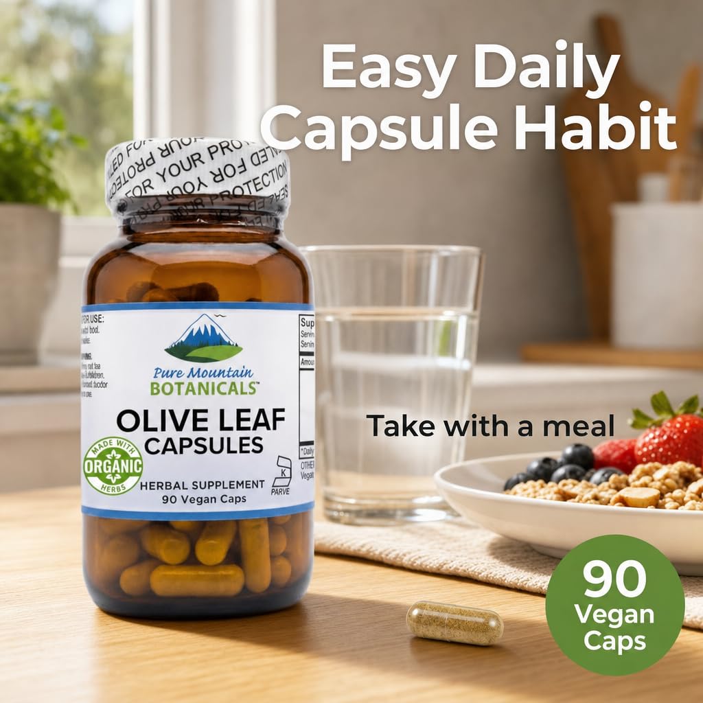 premium quality olive leaf supplement