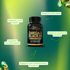 premium quality Omega 3 Black