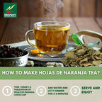 premium quality orange tea leaves