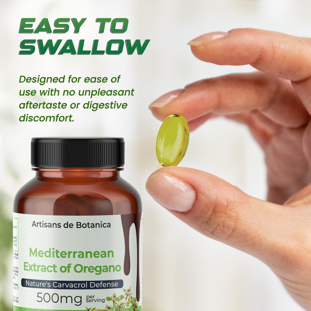 premium quality oregano oil capsules