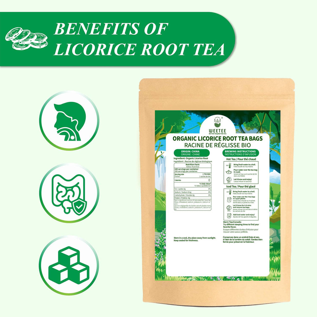premium quality organic licorice tea