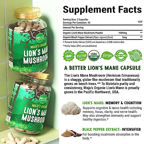 premium quality organic mushrooms