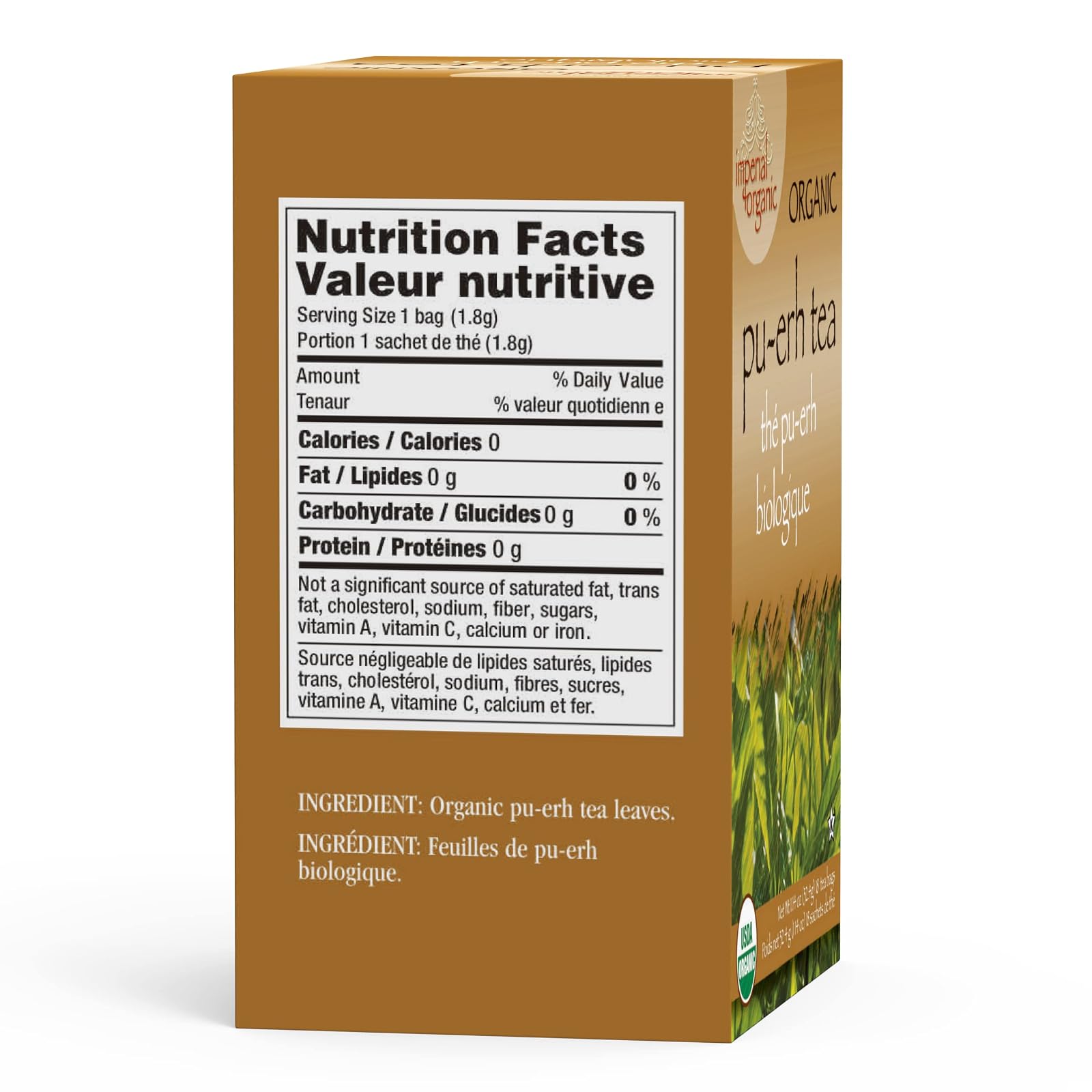 premium quality organic tea bags