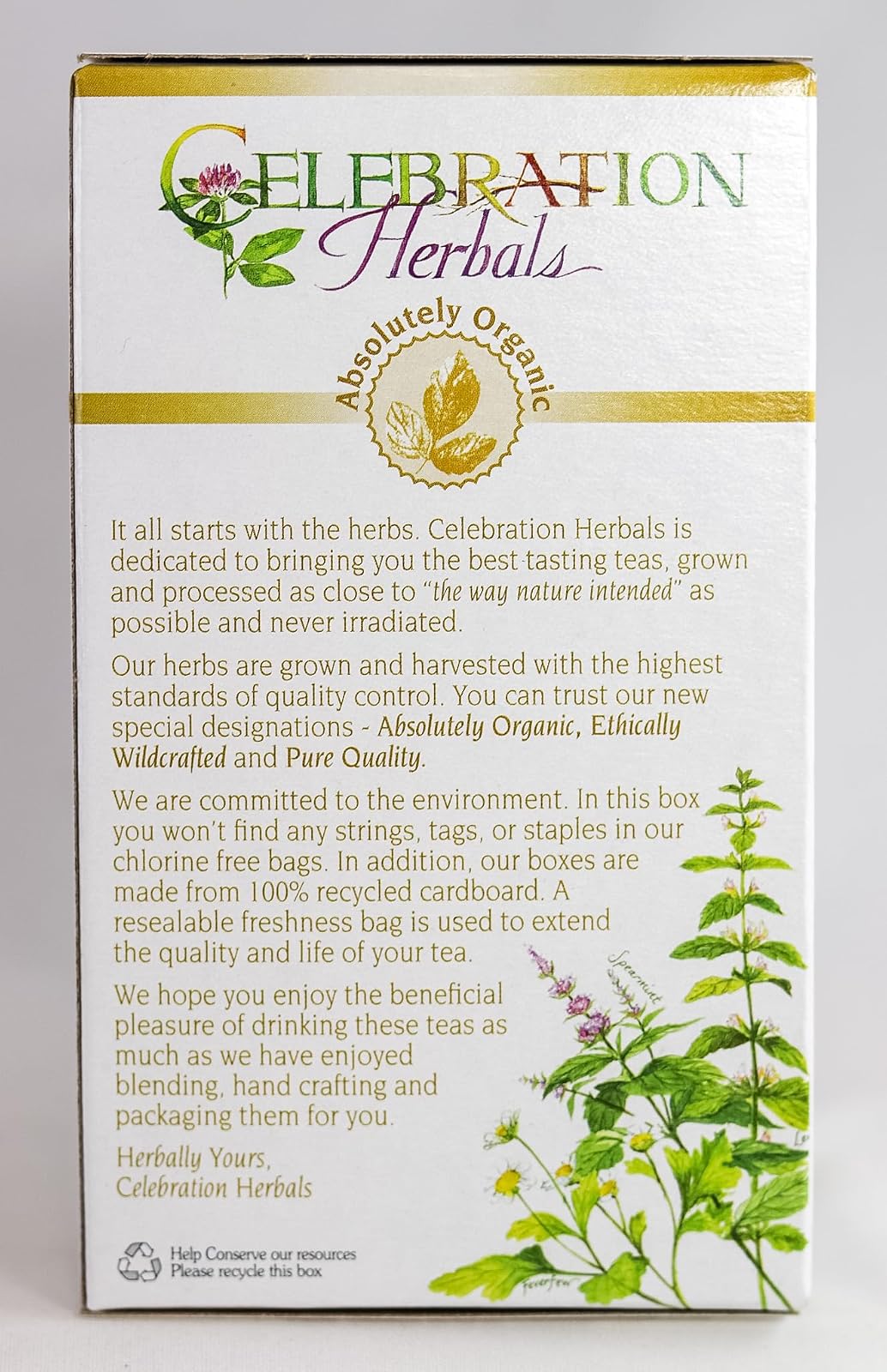 premium quality organic tea bags