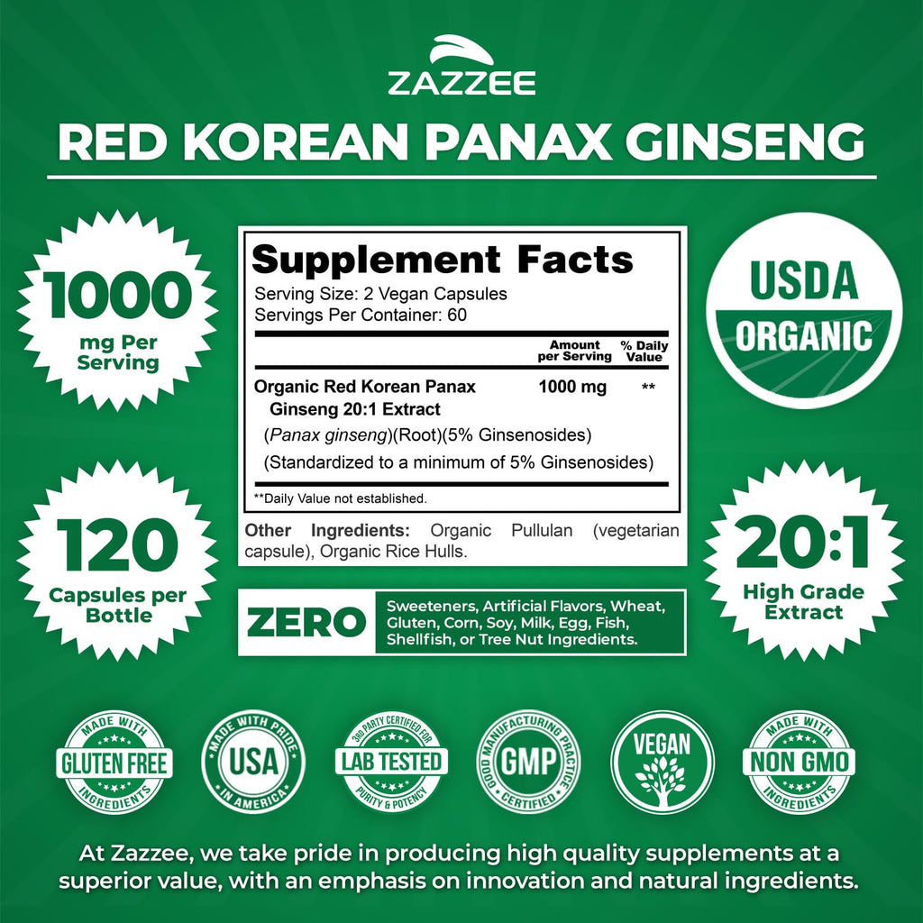 premium quality panax ginseng extract