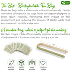 premium quality pandan tea bags