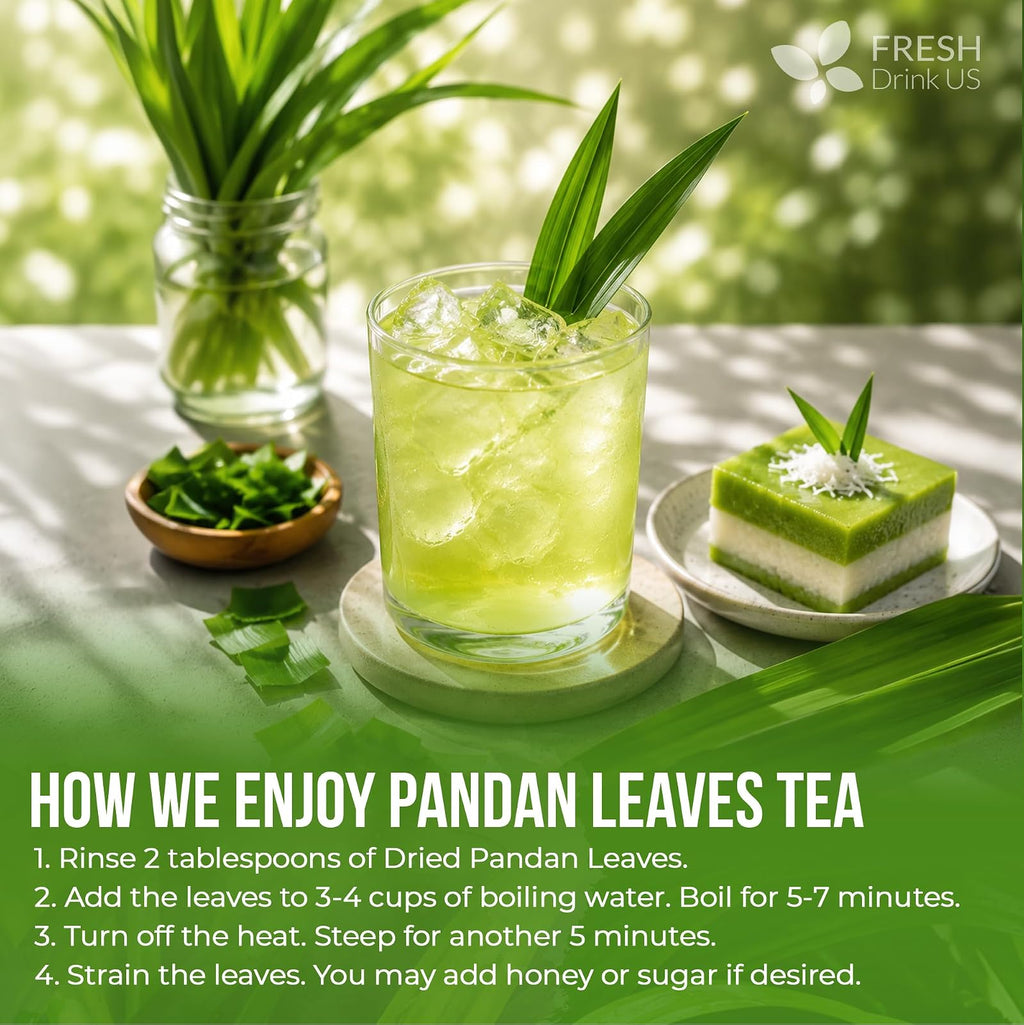 premium quality pandan tea