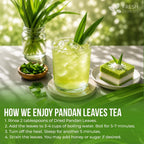 premium quality pandan tea