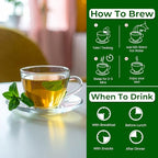 premium quality peppermint herbal tea