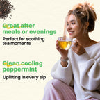 premium quality peppermint tea bags