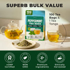 premium quality peppermint tea bags