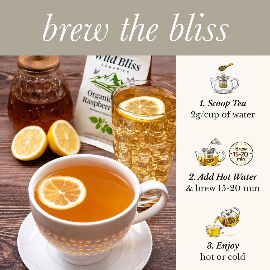 premium quality raspberry leaf tea