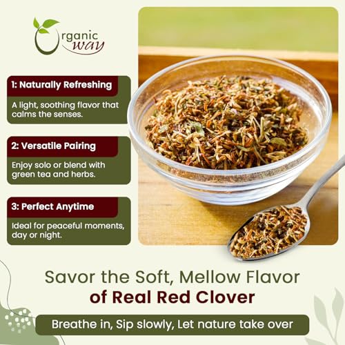 premium quality red clover flowers