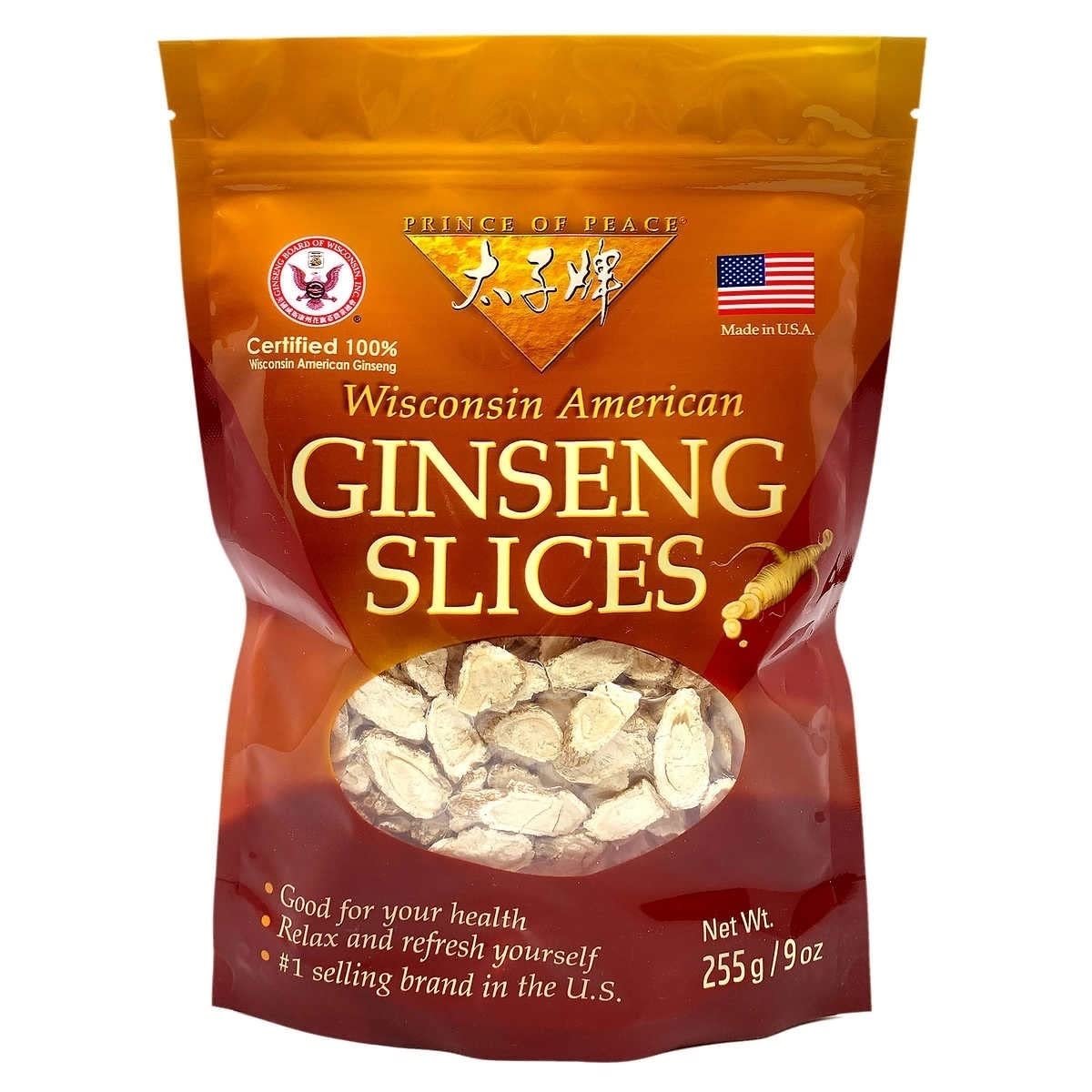 premium quality red ginseng slices