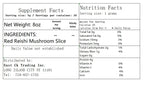 premium quality reishi mushroom supplement