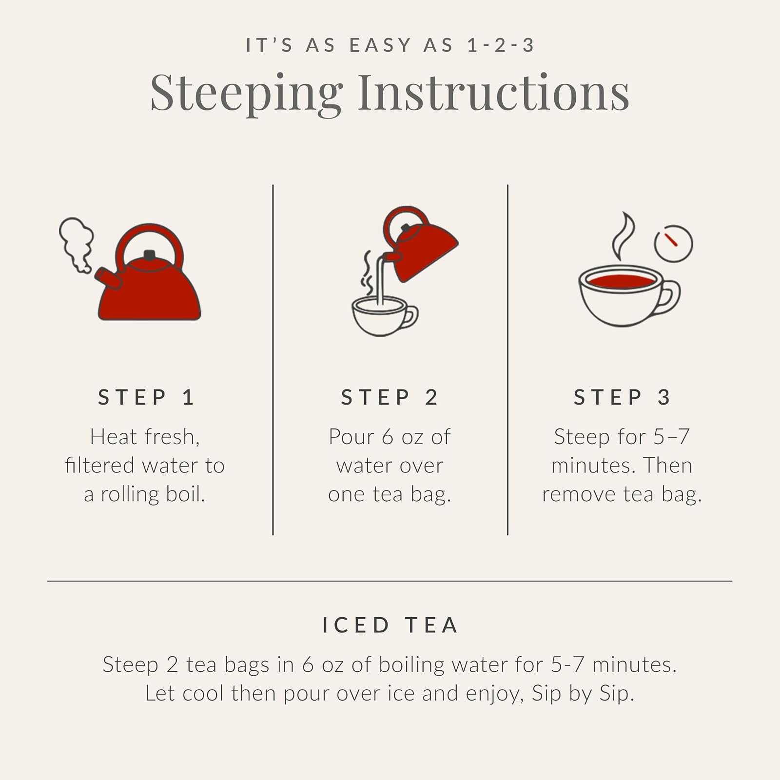 premium quality rooibos tea bags