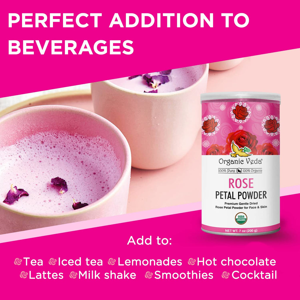 premium quality rose petal powder