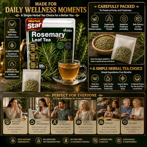 premium quality rosemary leaf tea