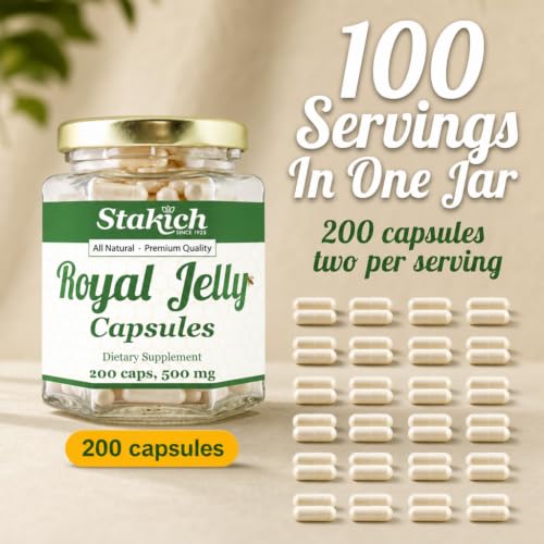 premium quality royal jelly capsules