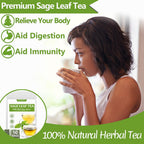 premium quality sage tea bags