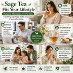 premium quality sage tea bags