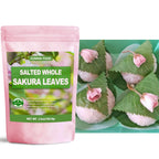 premium quality sakura leaves