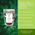 premium quality sassafras root bark