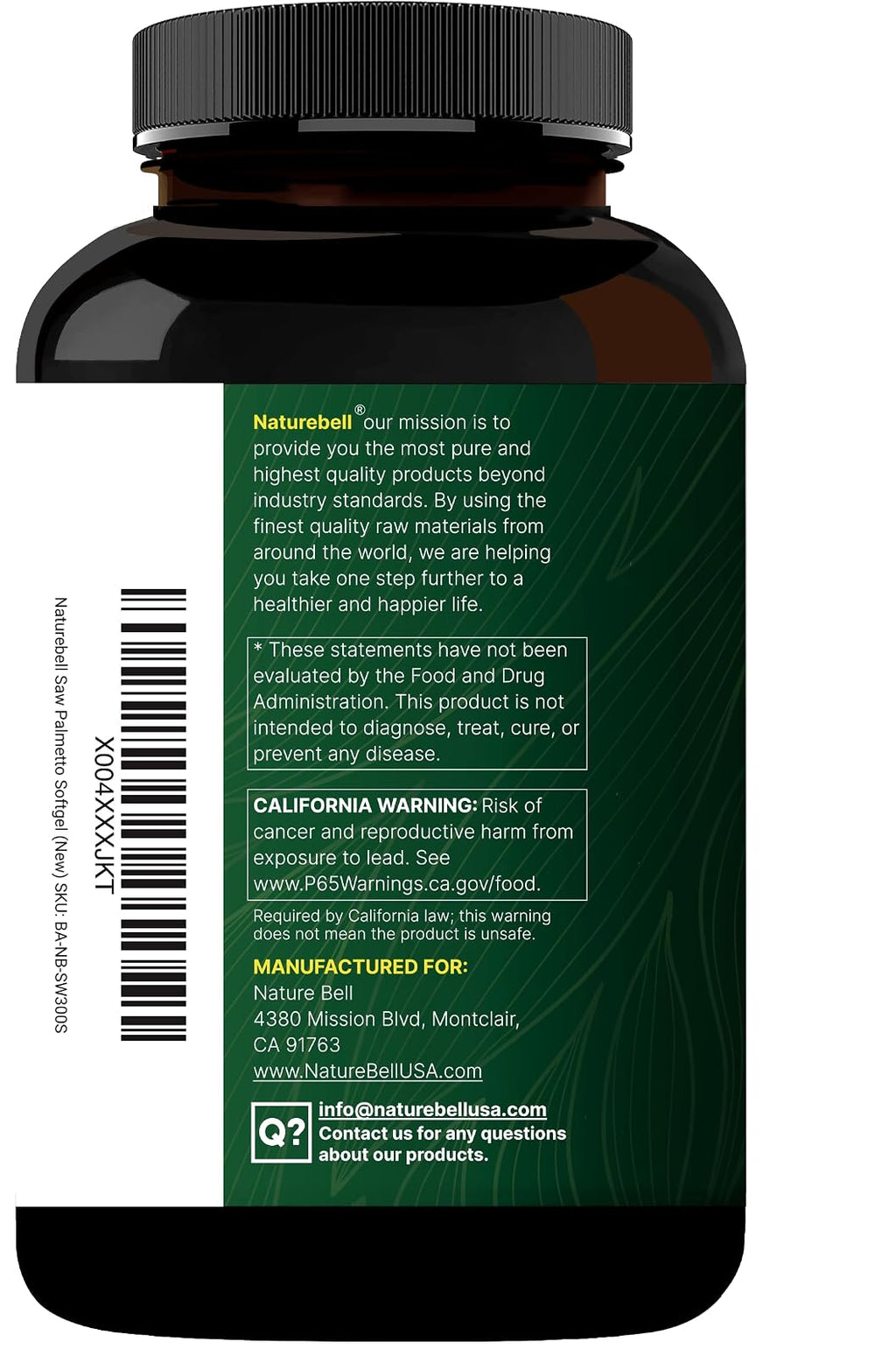 premium quality Saw Palmetto formula