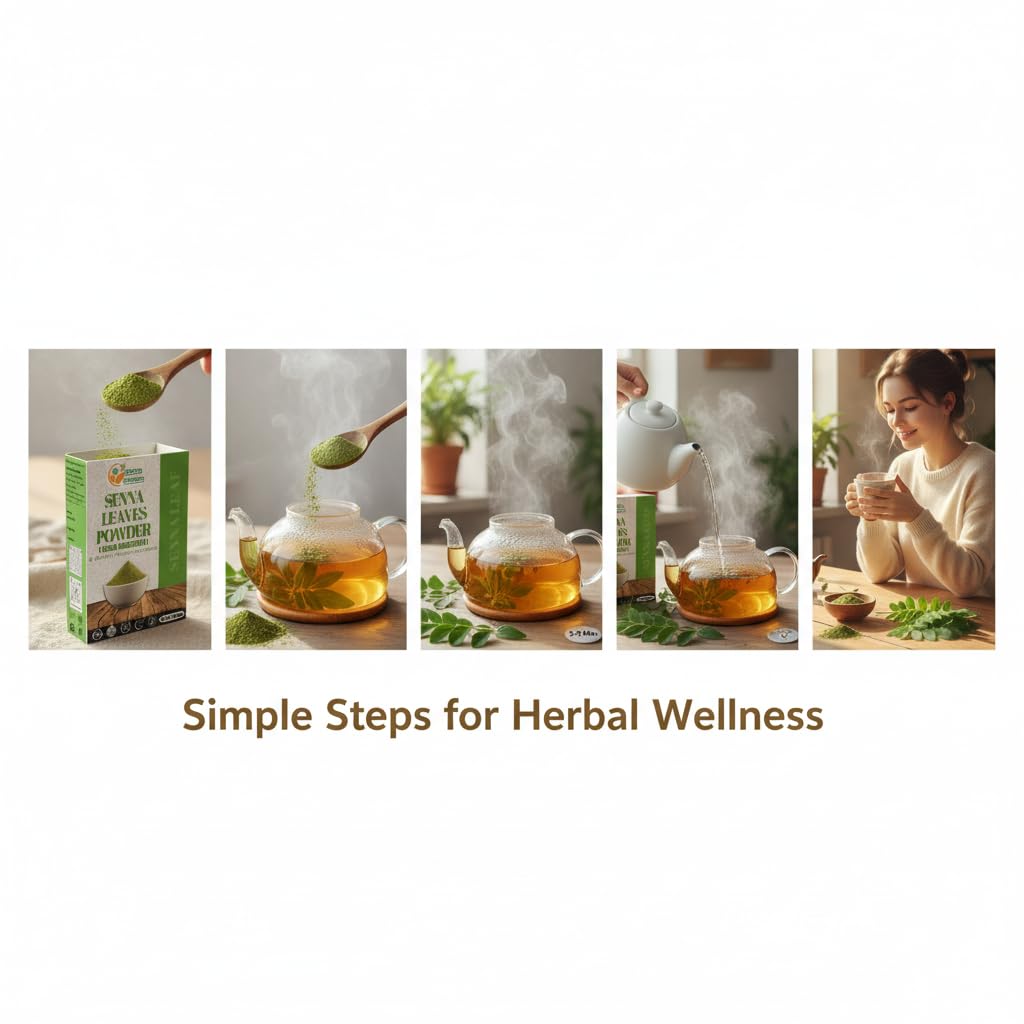premium quality senna leaf powder