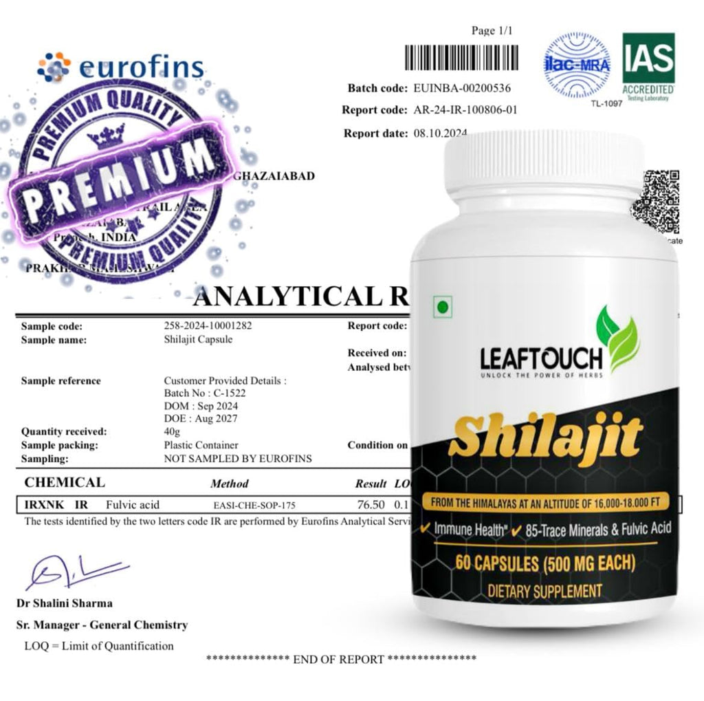 premium quality shilajit for vitality