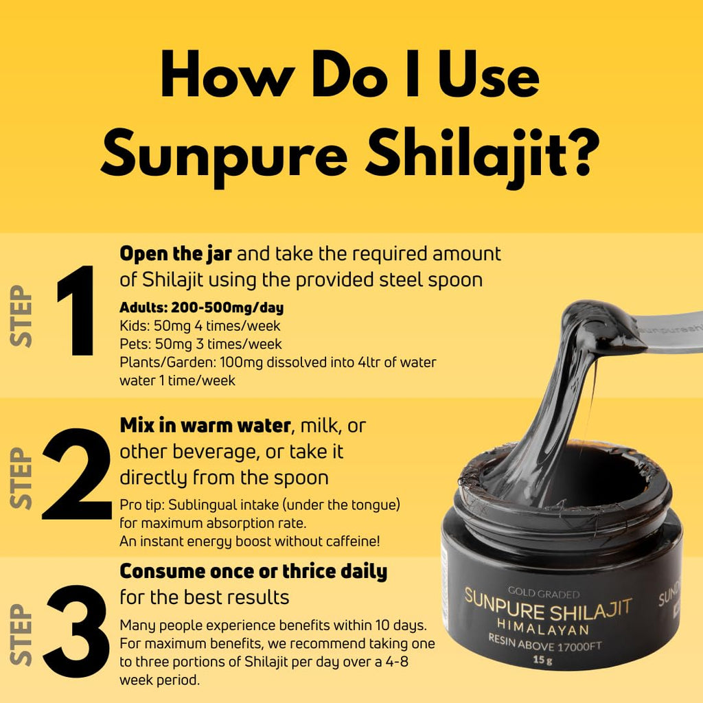 premium quality shilajit resin
