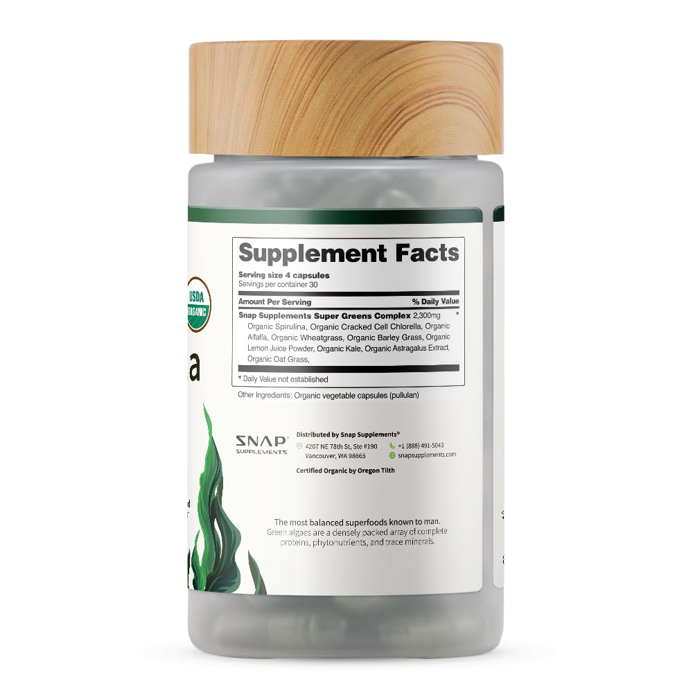 premium quality spirulina & chlorella
