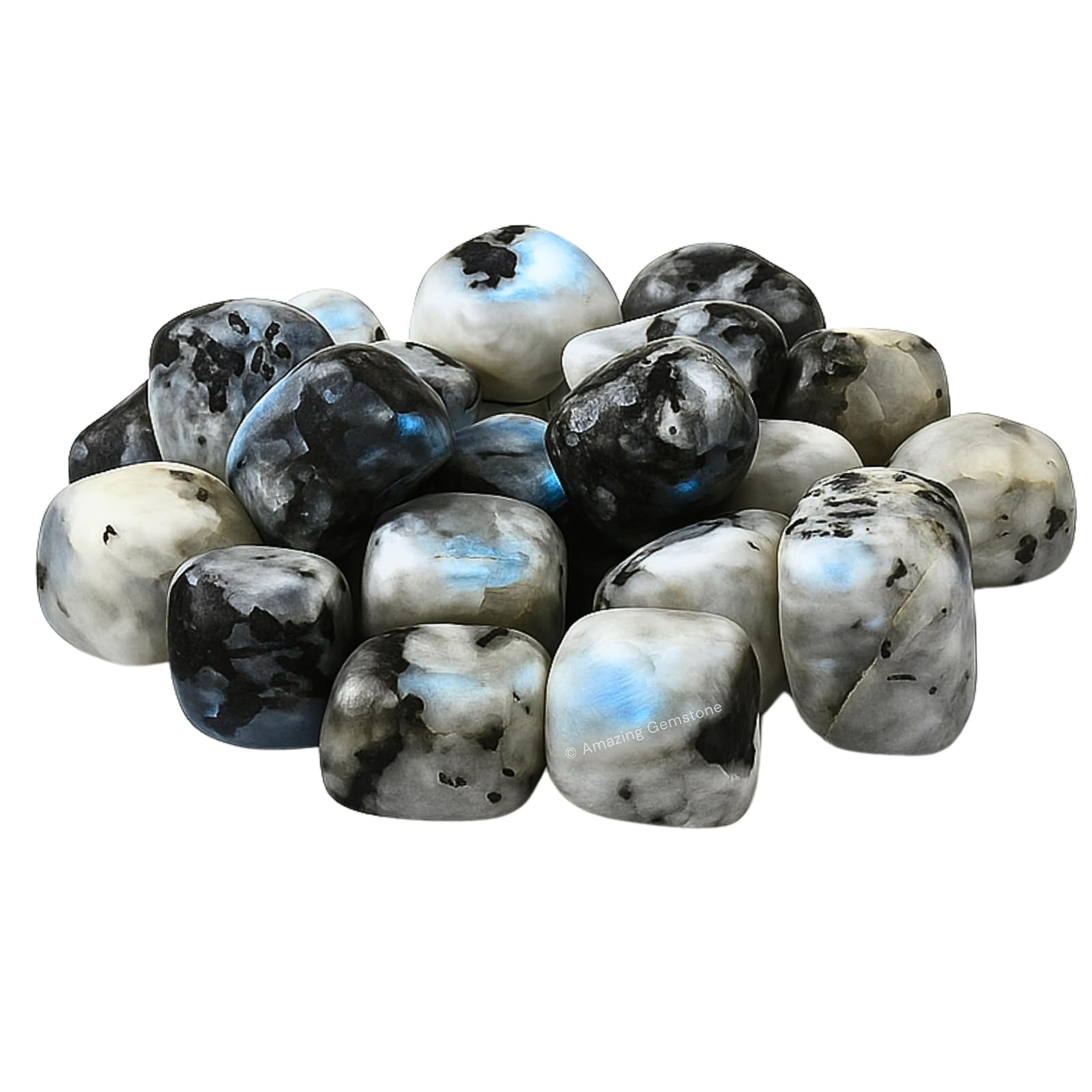 premium quality tumbled moonstone stones