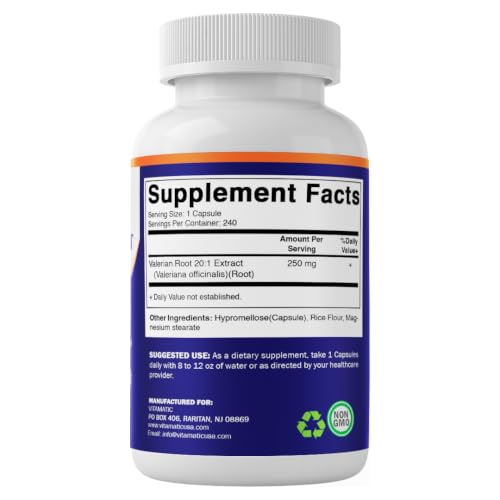 premium quality valerian root supplement