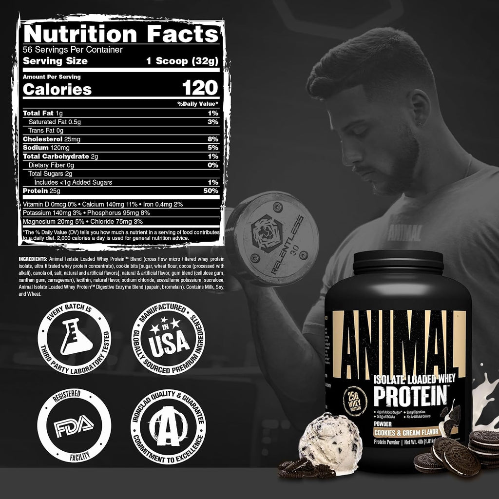 Premium quality whey protein supplement