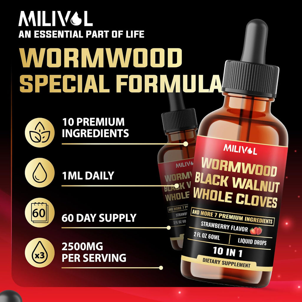 premium quality wormwood herbal drops