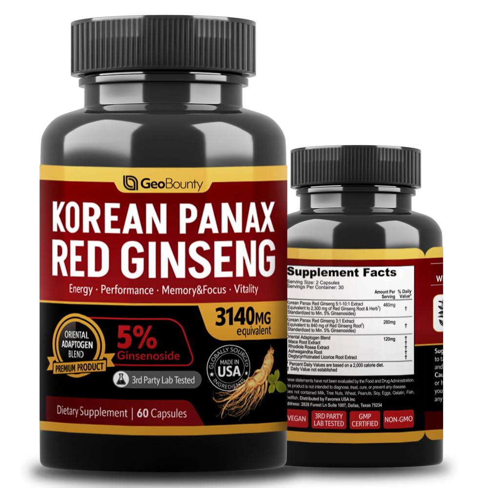 premium red ginseng supplements Canada