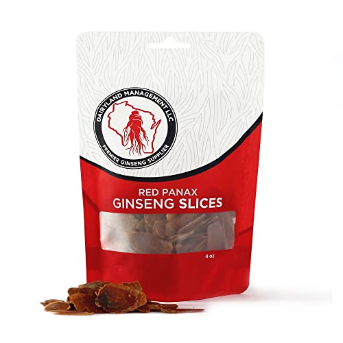 premium red panax ginseng slices