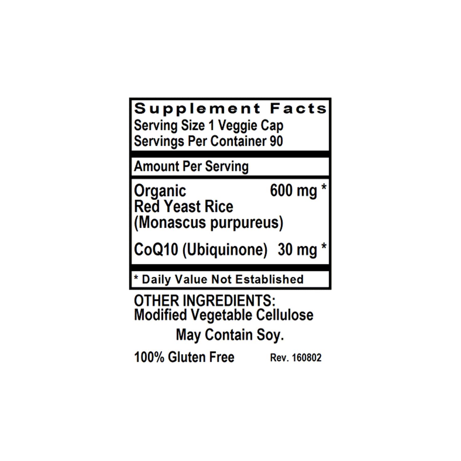 premium red yeast rice capsules