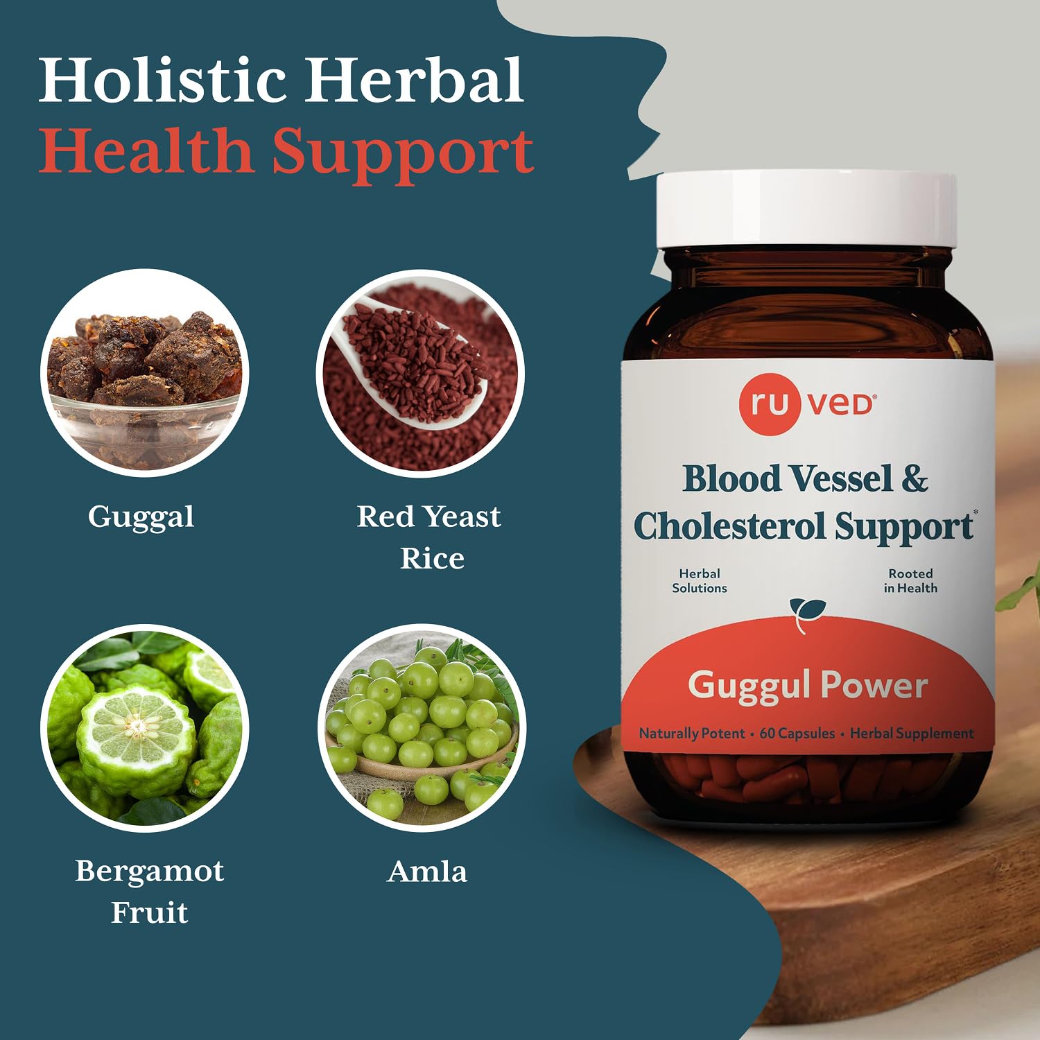 premium red yeast rice powder supplement