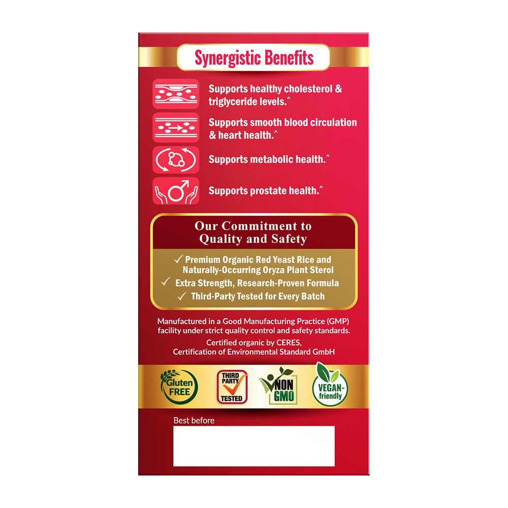 premium red yeast rice supplement Canada