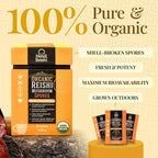 premium reishi spore powder supplement