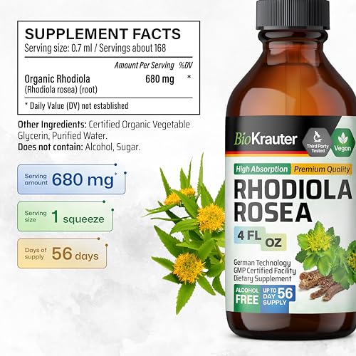 premium rhodiola for energy support