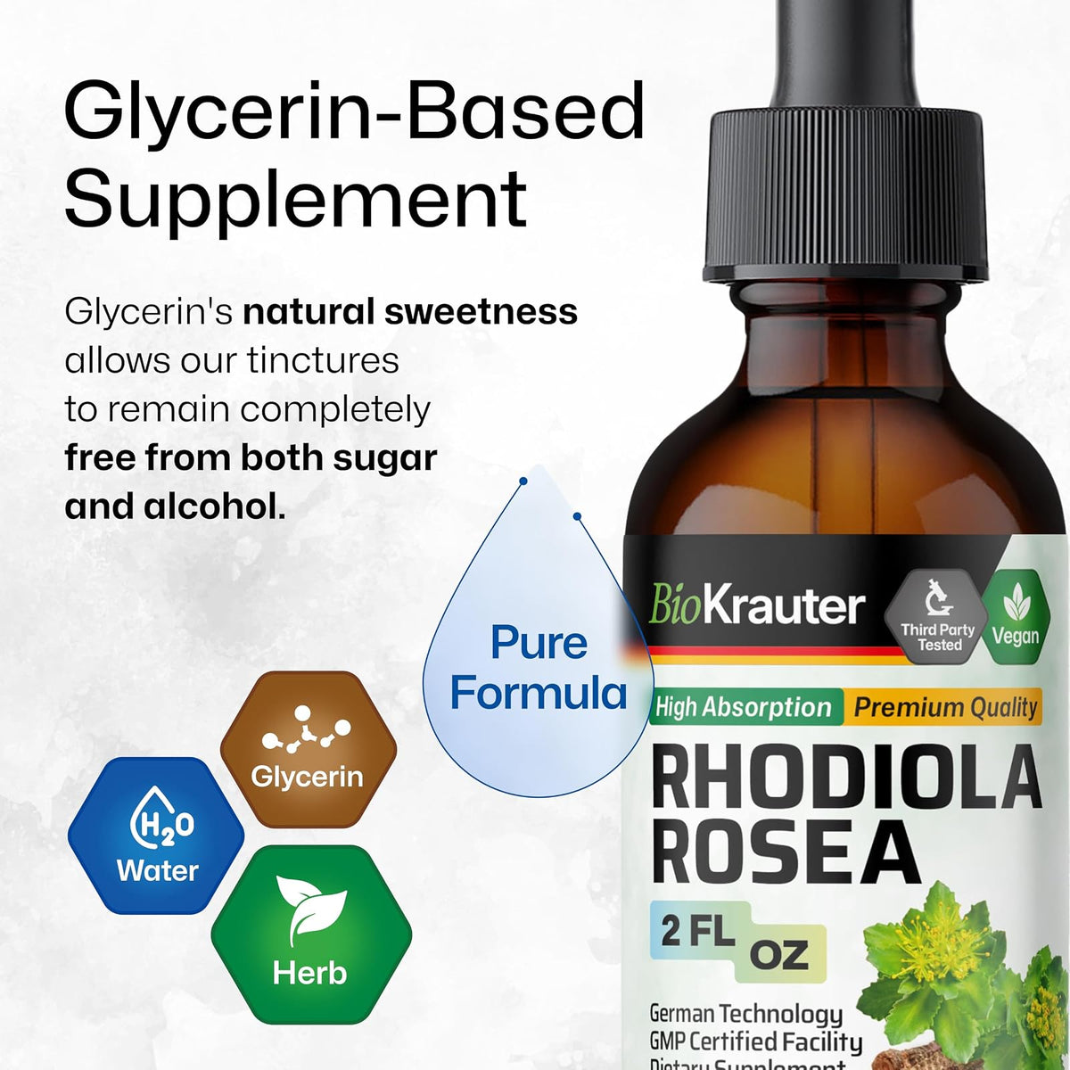 premium rhodiola rosea herbal supplement