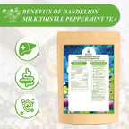 premium roasted dandelion root tea blend