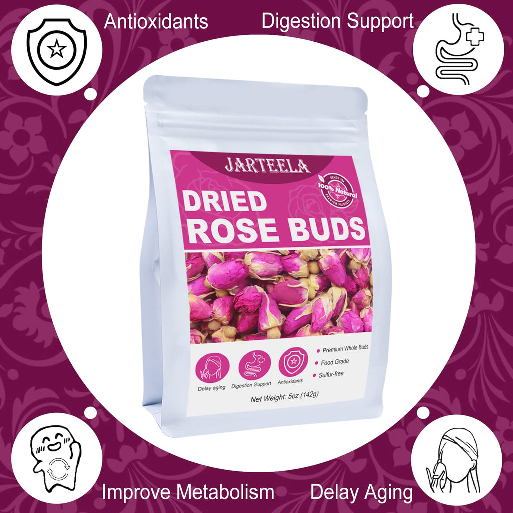 premium rose buds for herbal blends