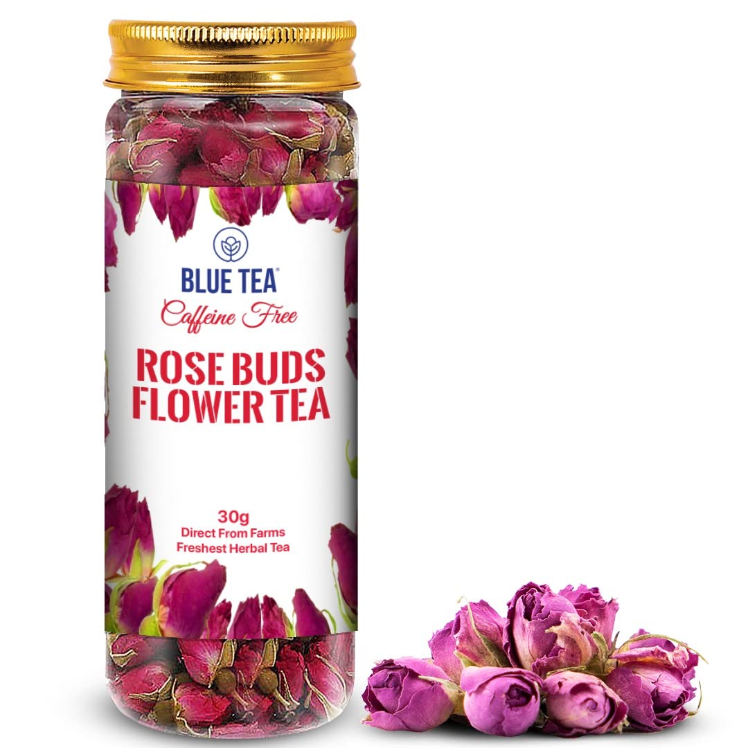 premium rose buds herbal tea